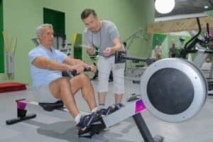 Simple Rowing Machine Workouts for Seniors or Elderly