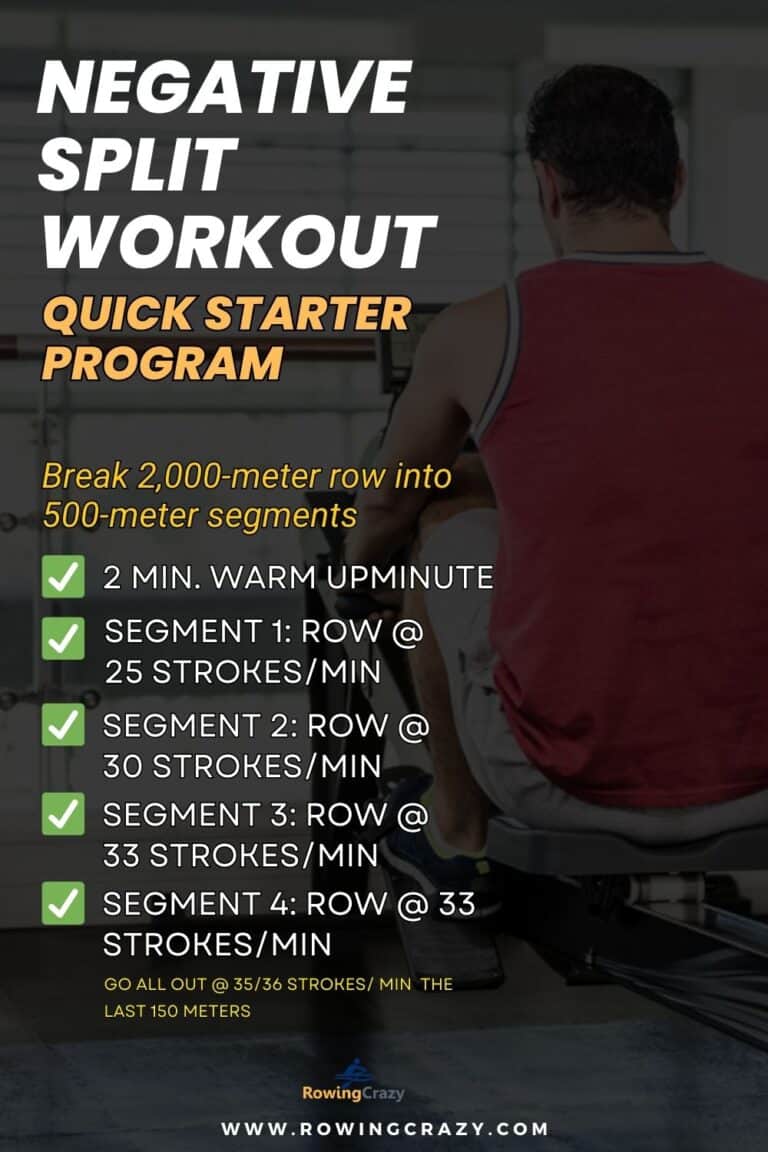 What Is A Negative Split In Rowing & How To Get the Most Out of It