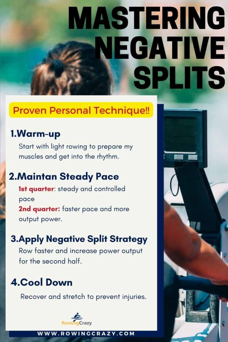 What Is A Negative Split In Rowing & How To Get the Most Out of It